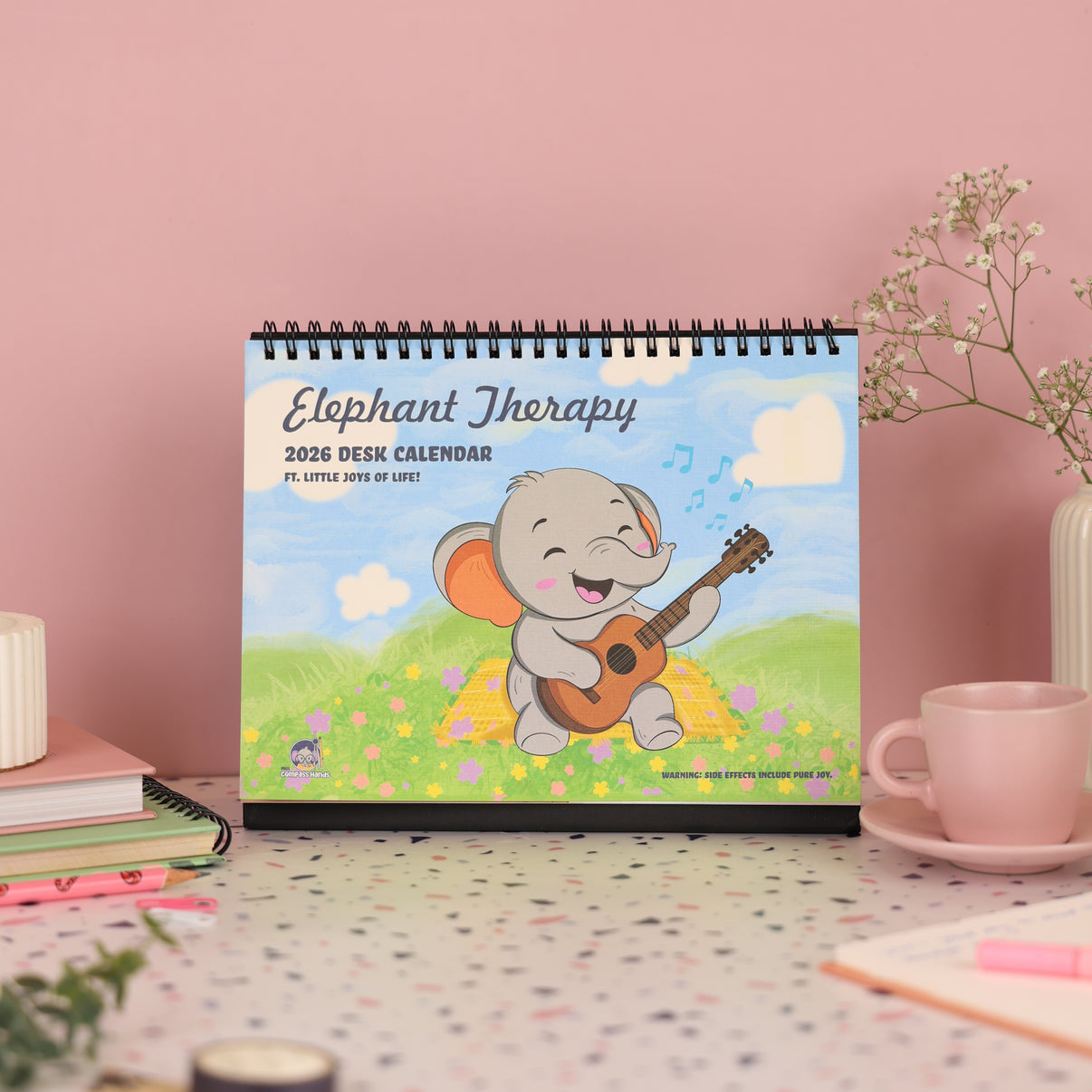 2026 Elephant Therapy Calendar – Miss Compass Hands